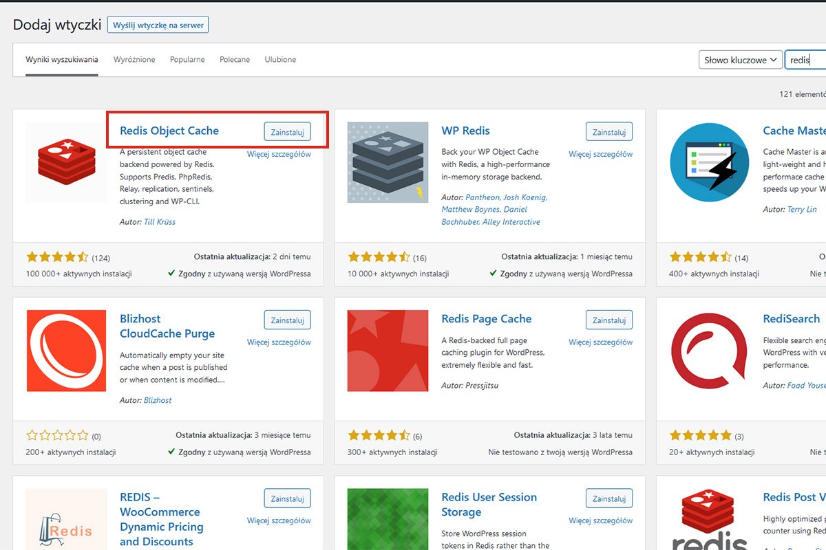 Przyspieszamy WordPress. Co to jest REDIS i jak go włączyć? ~ C H I R E N